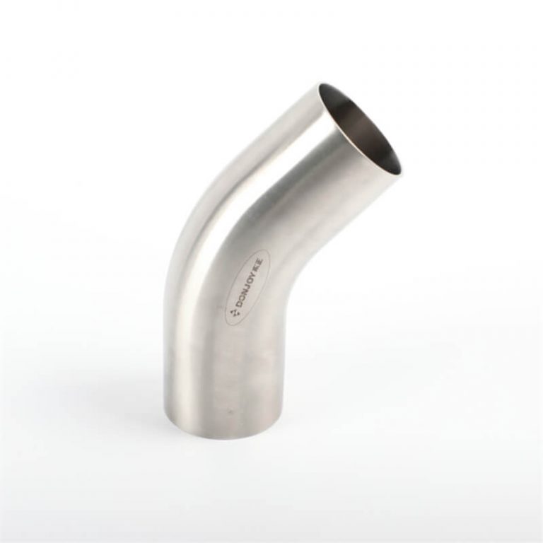 ASME BPE 45 Degree Bend Weld Elbow – Donjoy Technology CO.,LTD