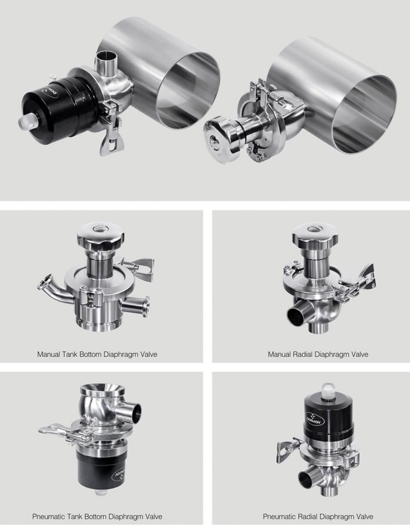 Radial Diaphragm Valve – Donjoy Technology CO.,LTD