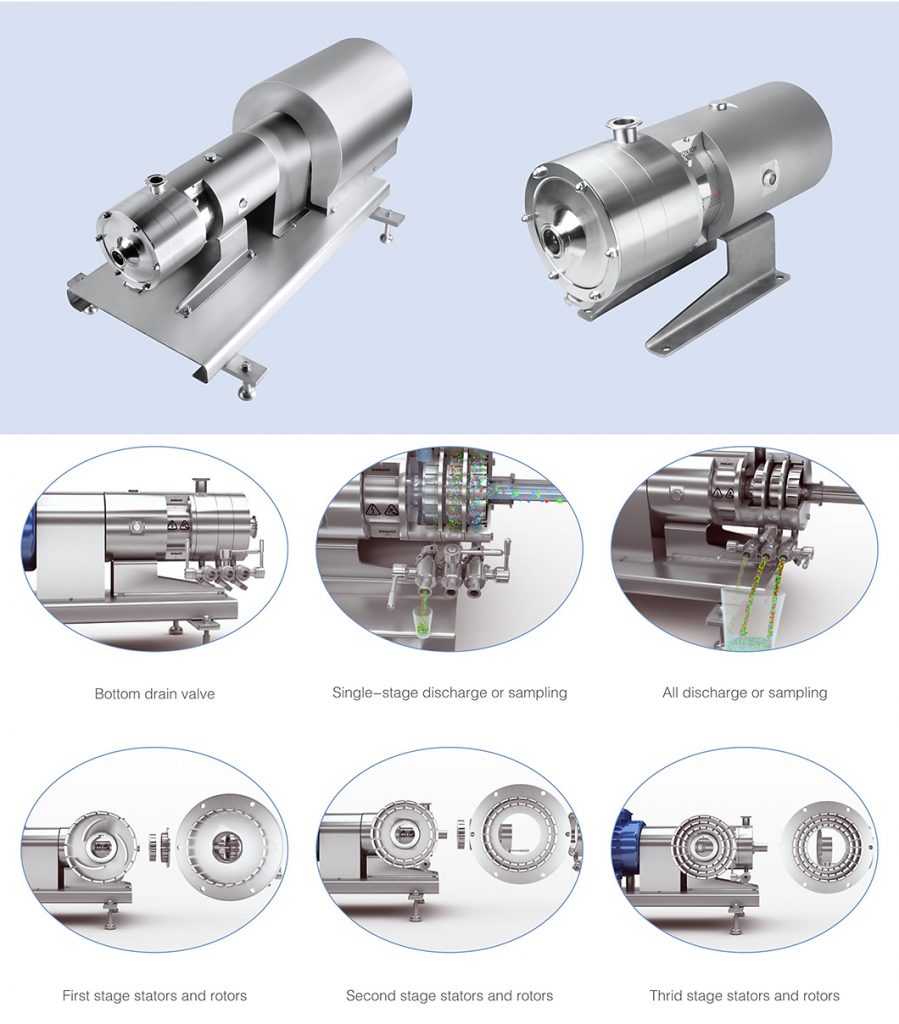 Emulsifying Homogenizer Pump Three-stage – Donjoy Technology CO.,LTD